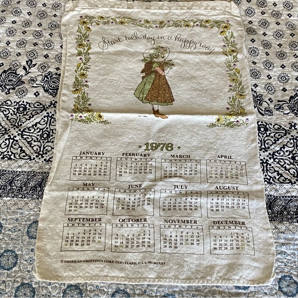 Authentic Original Vintage Style | Accents | Vintage 976 Calendar ...